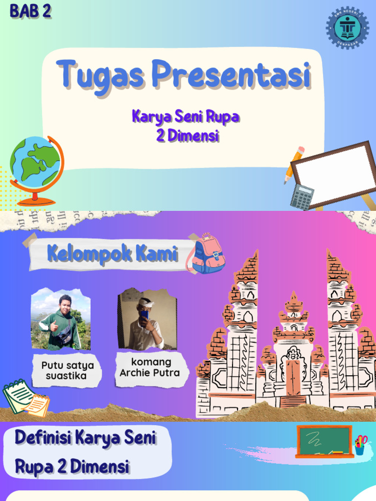 BAB. II Seni Rupa 2 Dimensi 22. Putu Satya Suastika. 18. Komang Archie ...