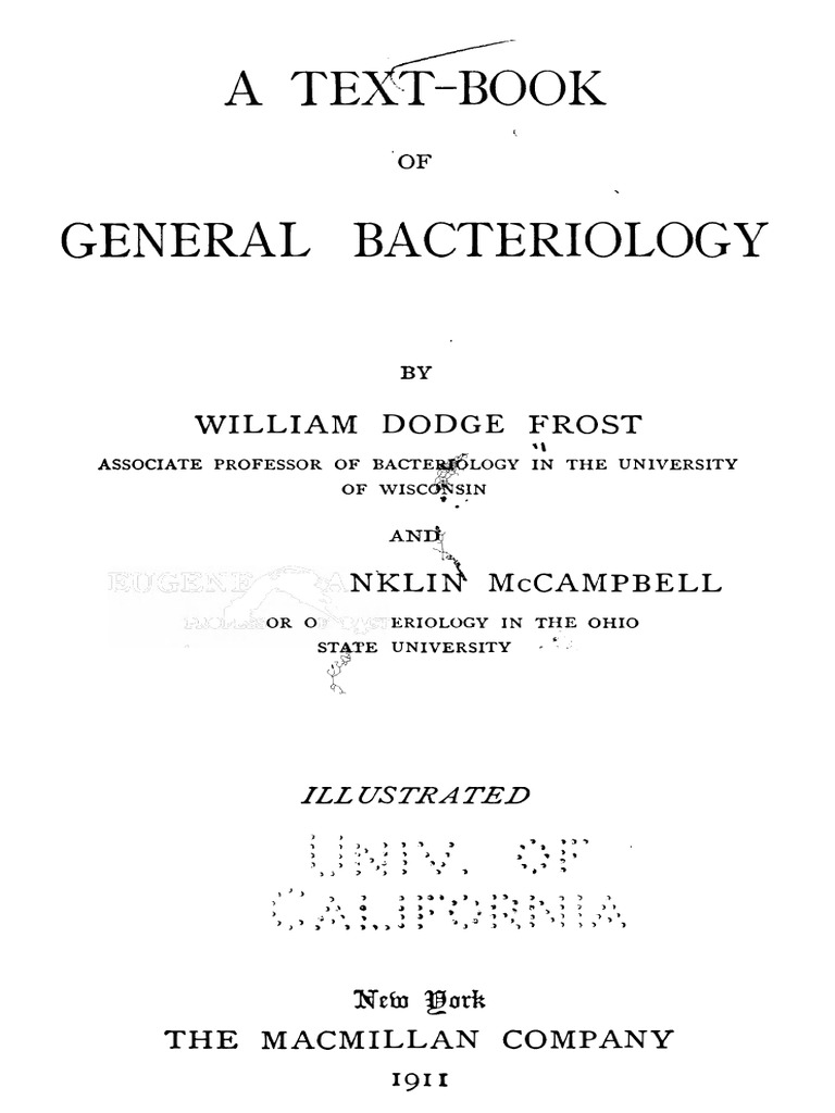 General Bacteriology Overview | PDF