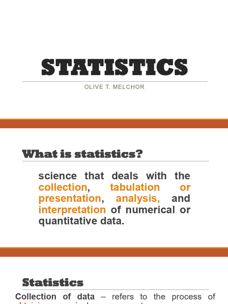 Introduction To Statistics Pdf