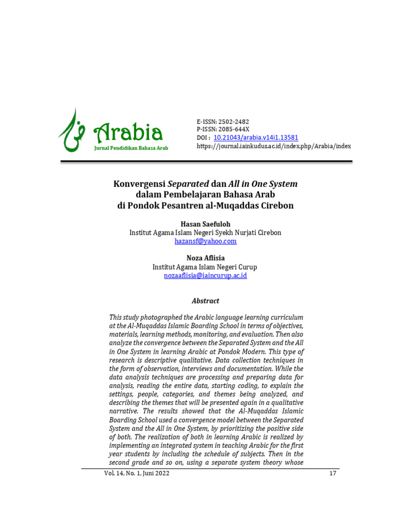 Nadzariyah Wahdah Dan Furu | PDF