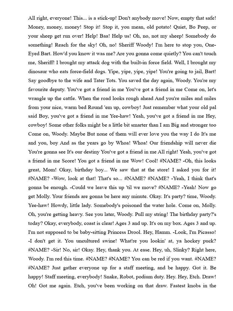 Toy Story 1995 | PDF