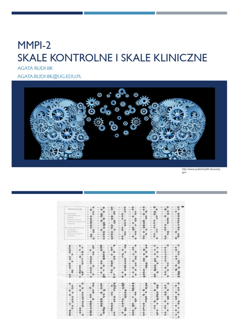 MMPI Skale Kontrolne Kliniczne 2019 | PDF