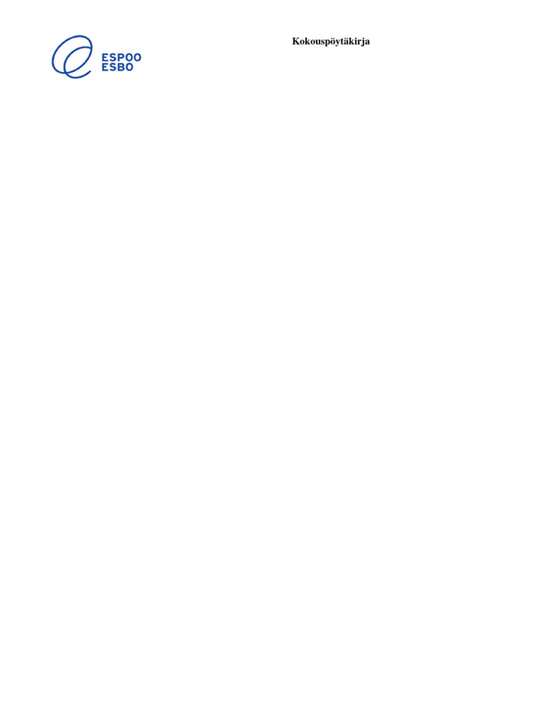 Elvytystyöryhmän Muistio 15.11 | PDF