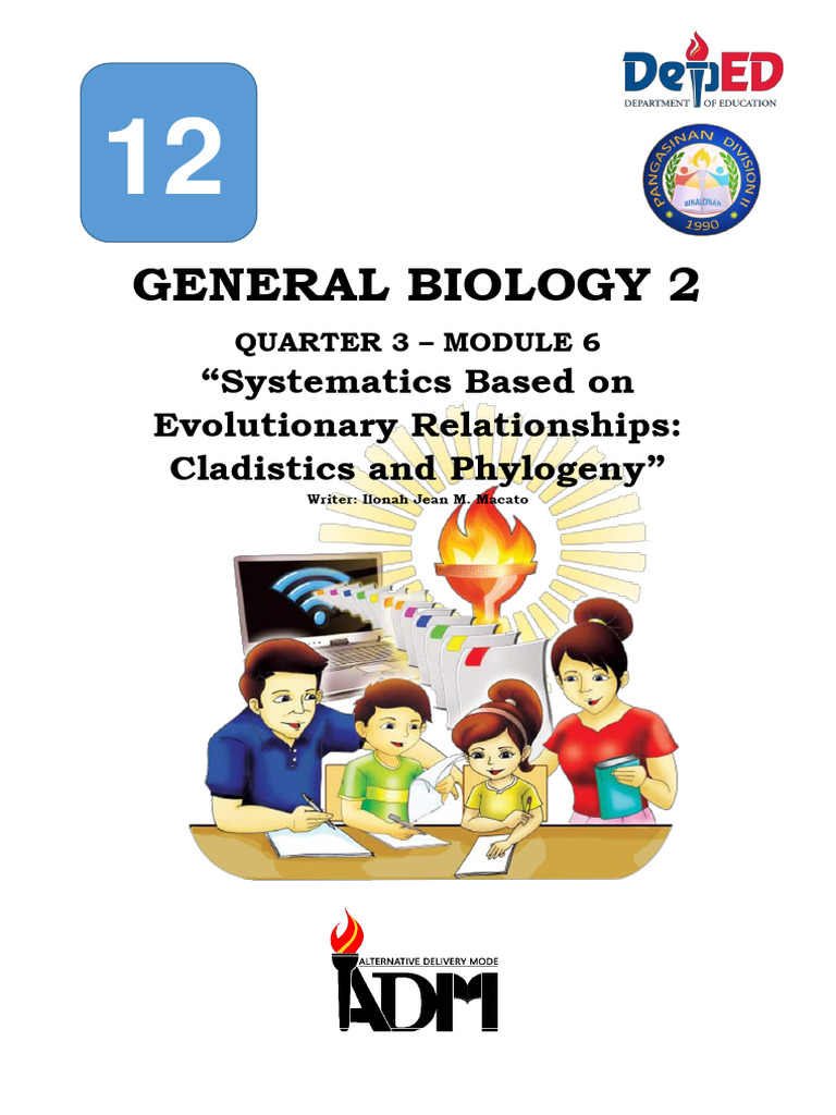 Grade-12 General-Biology2 Q3 Module 6 Cladistics.-For-Printing | PDF ...