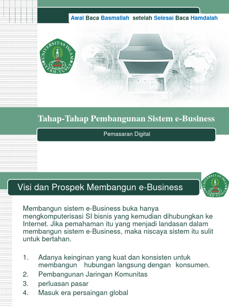 Panduan Membangun e-Business | PDF