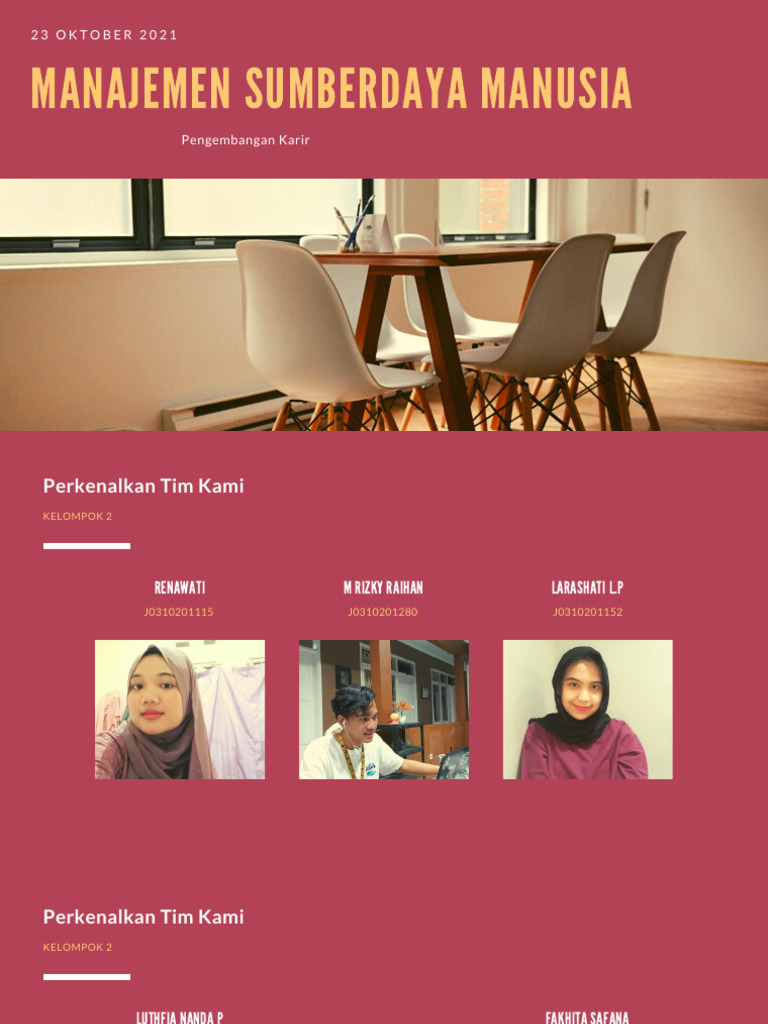 Kel 2 - MSDM PERT8 - Pengembangan Karir | PDF