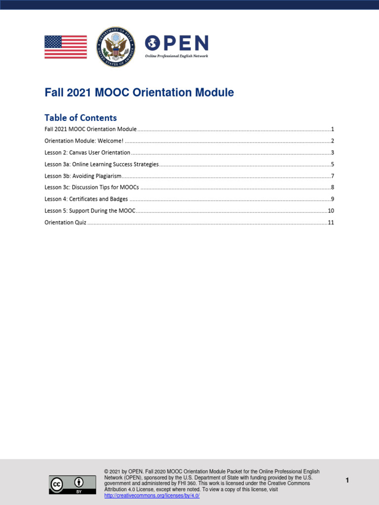 English For Career Development MOOC Orientation Module Downloadable ...