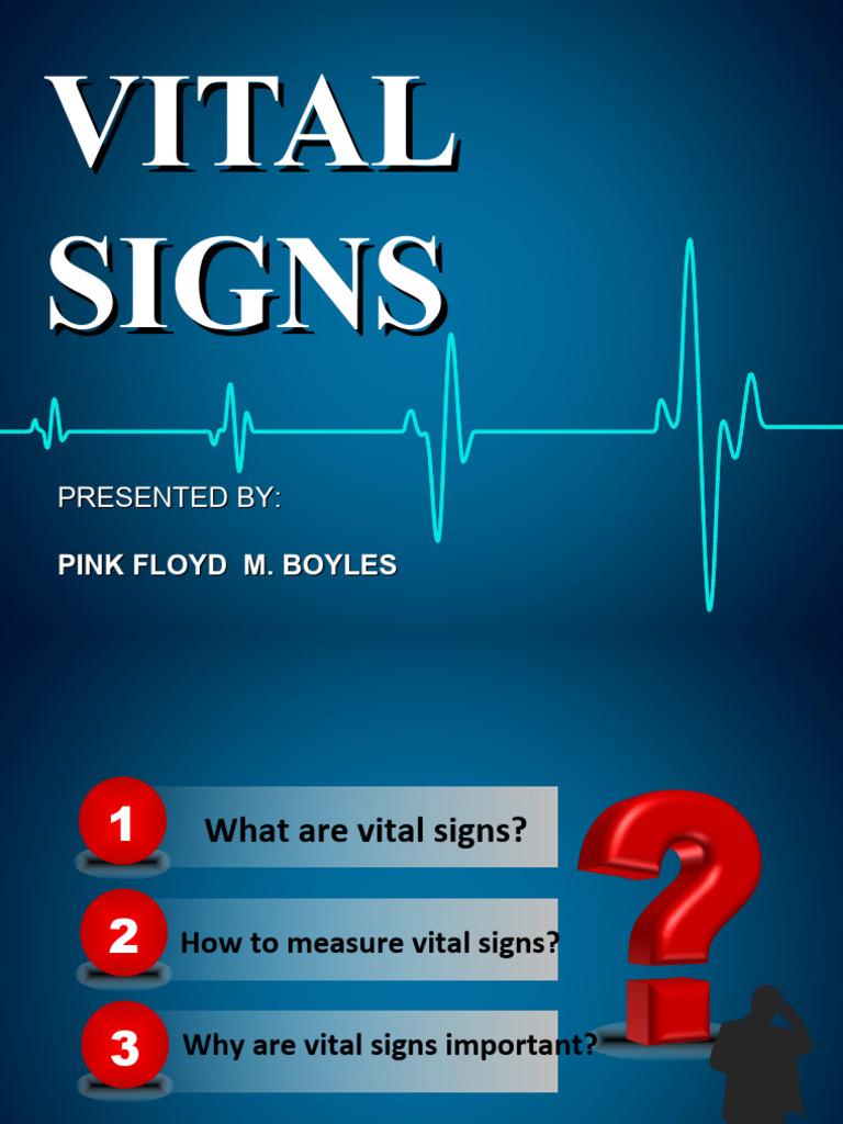 Vital Signs PPT g9 q2 | PDF | Blood Pressure | Pulse