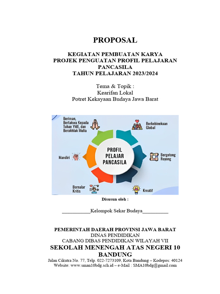 Template Proposal P5 | PDF