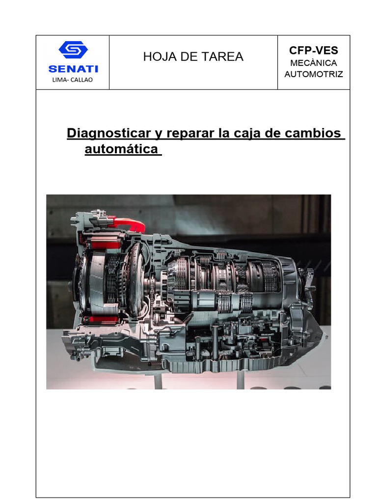 Reparación de Cajas Automáticas | PDF | Transmisión automática ...