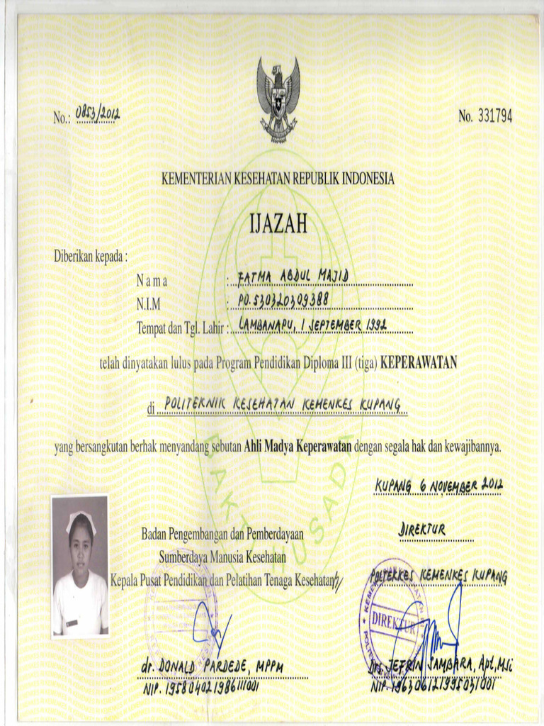 Ijazah Komplit | PDF
