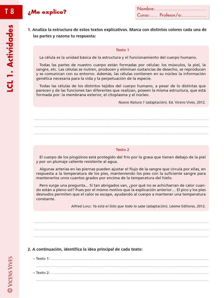 Textos Explicativos | PDF