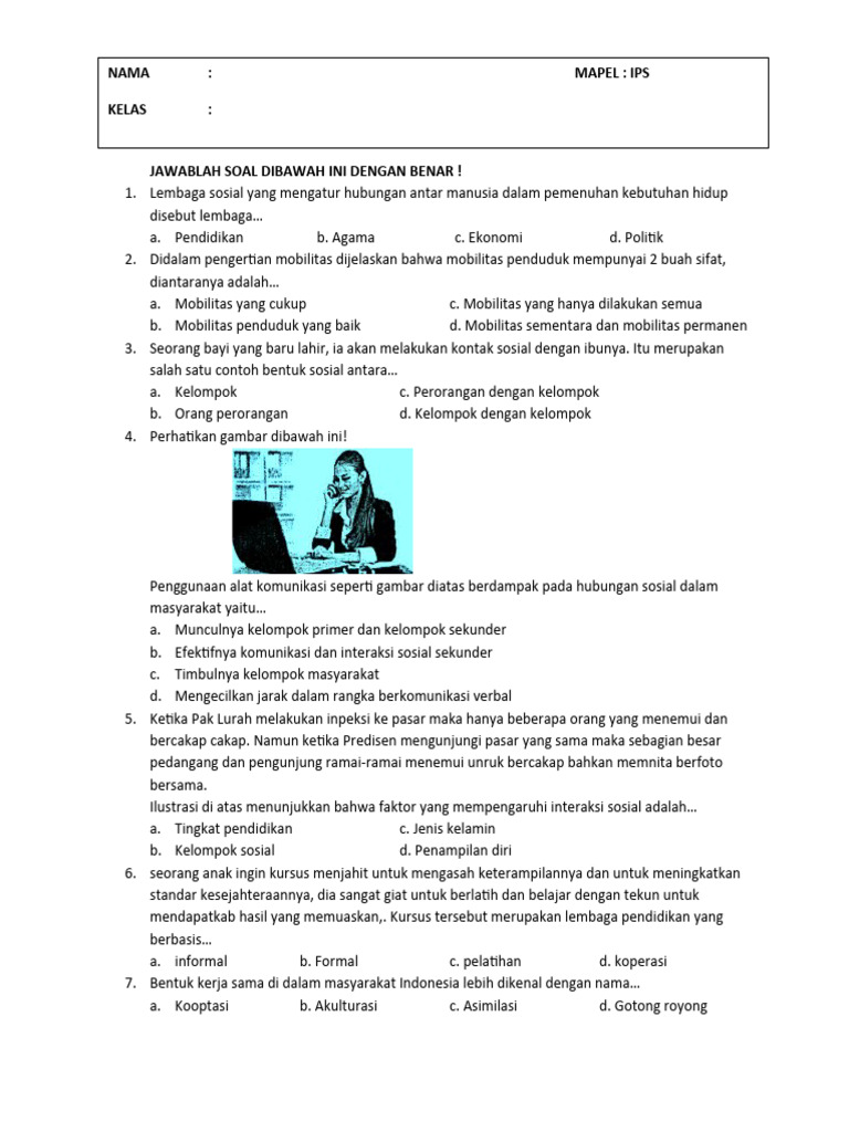 Jawablah Soal Dibawah Ini Dengan Benar | PDF Jawablah Soal Dibawah Ini Dengan Benar | PDF