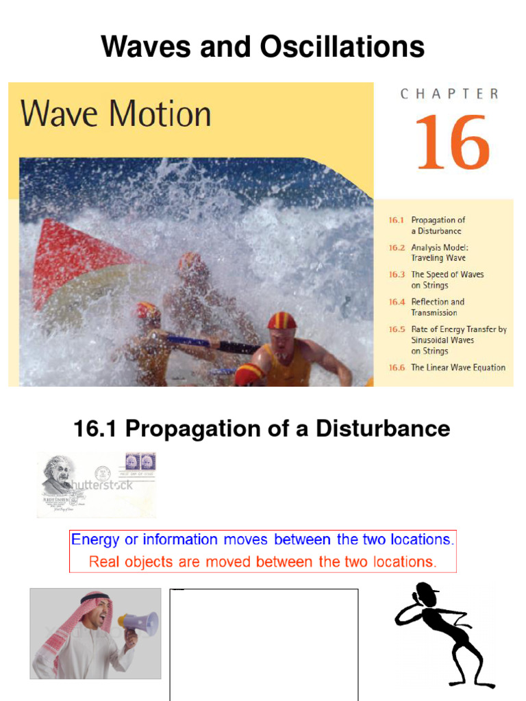 Waves and Oscillations Chapter 16 | PDF | Waves | Classical Mechanics