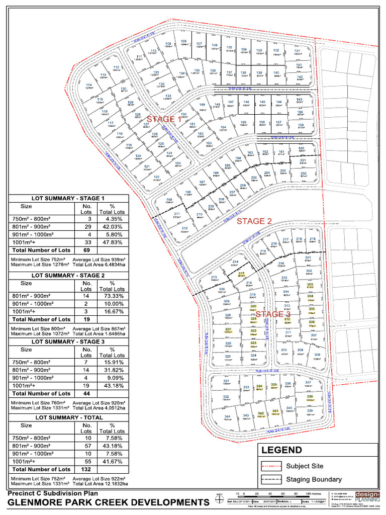 DA Plan - Mulgoa For NSW | PDF