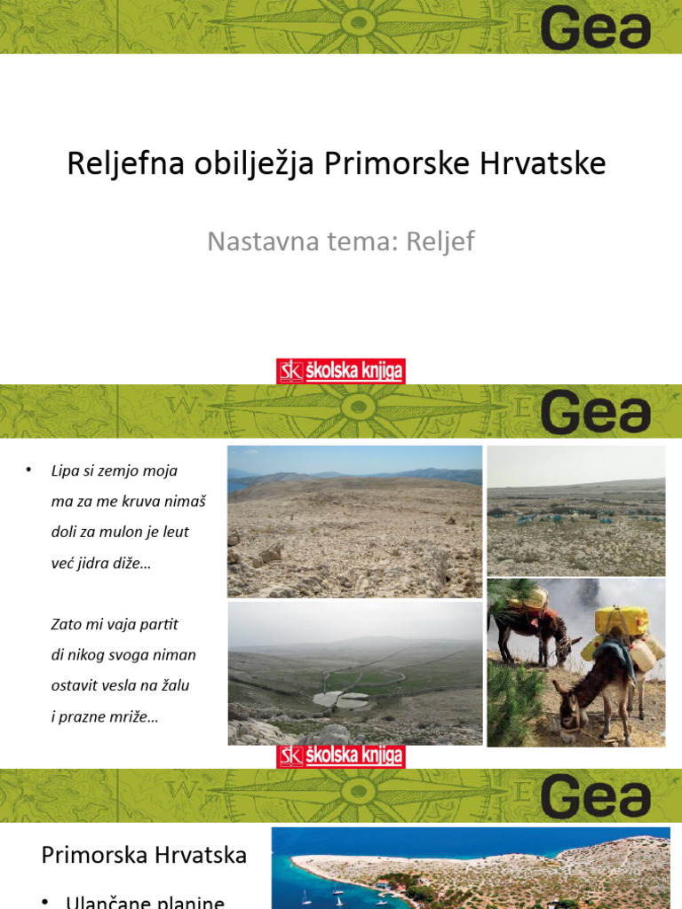 18 - Reljefna Obilježja Primorske Hrvatske | PDF