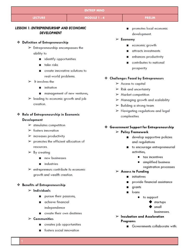 Entrep Mind | PDF | Entrepreneurship | Innovation