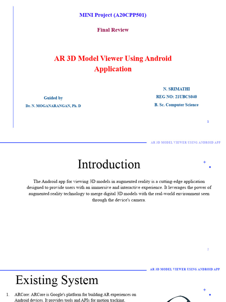 4 Final Review | PDF | Augmented Reality | Java (Programming Language)
