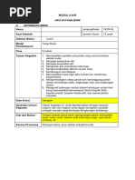 Modul Ajar P5 - Aku Sayang Bumi | PDF