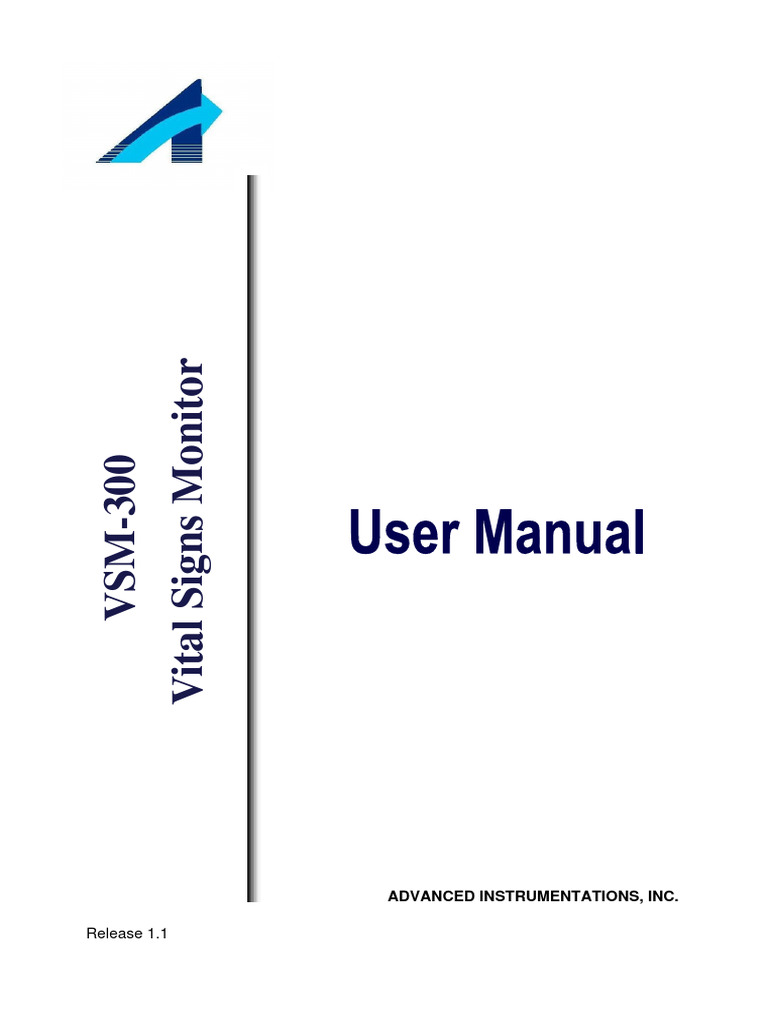VSM-300 User Manual Ver1.1 | PDF