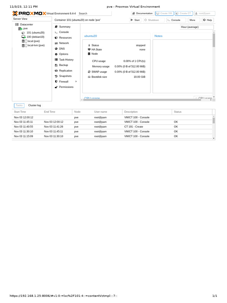 Pve - Proxmox Virtual Environment | PDF