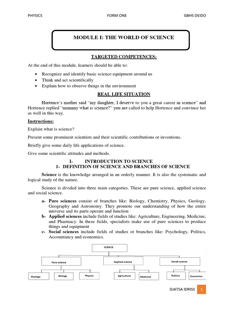 Form One | PDF | Weight | Force