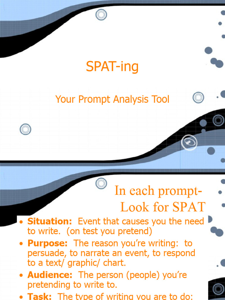 Spat Intro | PDF | Essays | Paragraph