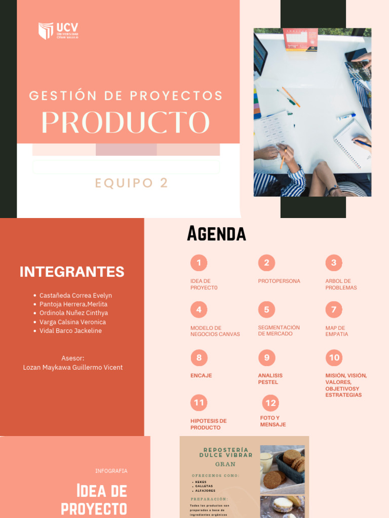 Gestión de Proyectos - Expo | PDF | Calidad (comercial) | Alimentos