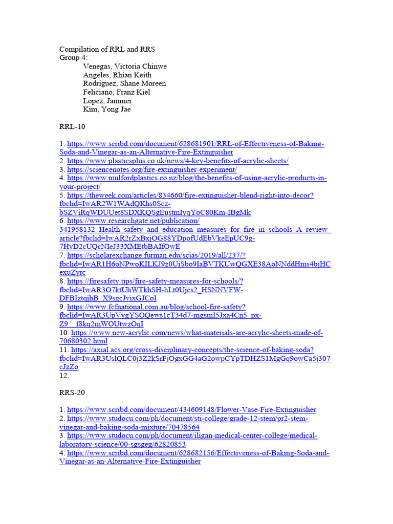 Compilation of RRL and RRS 2 1 | PDF