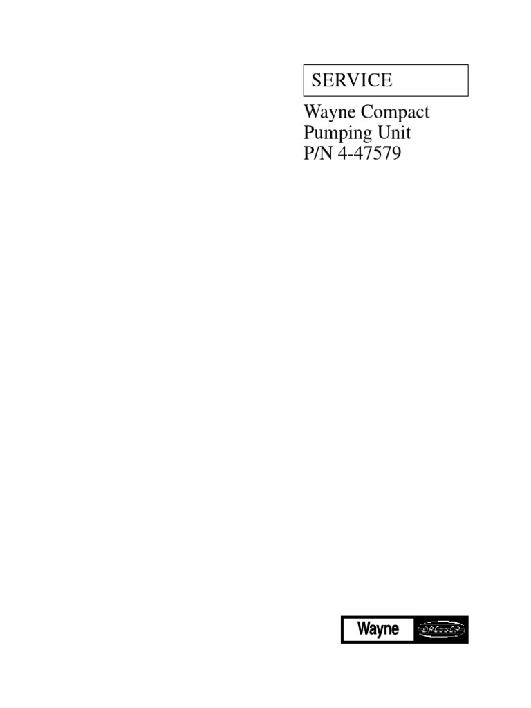 Wayn New Compact Pumping Unit | PDF