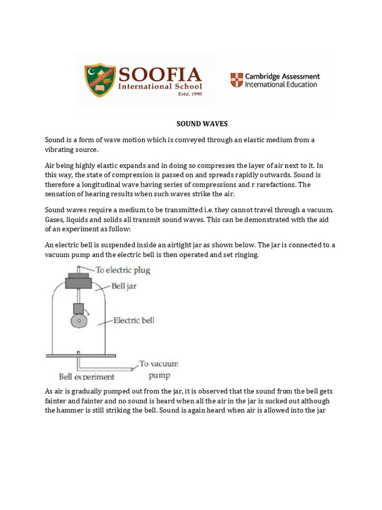 Sound Waves (1) | PDF