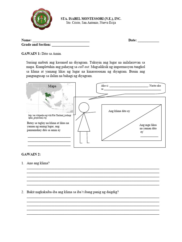 Worksheets - AP (Weeks 3-5) | PDF