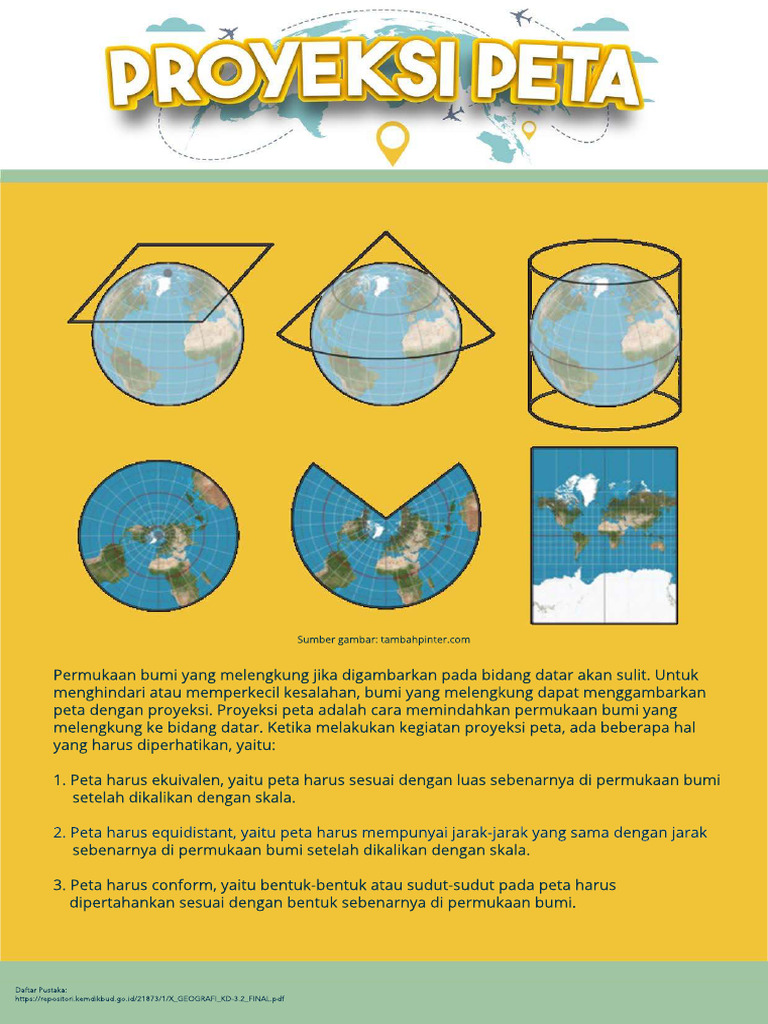 Proyeksi Peta | PDF
