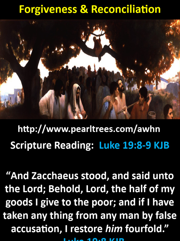 Forgiveness Reconciliation | PDF