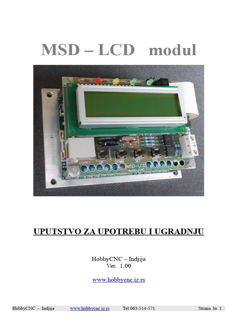 MSD LCD | PDF