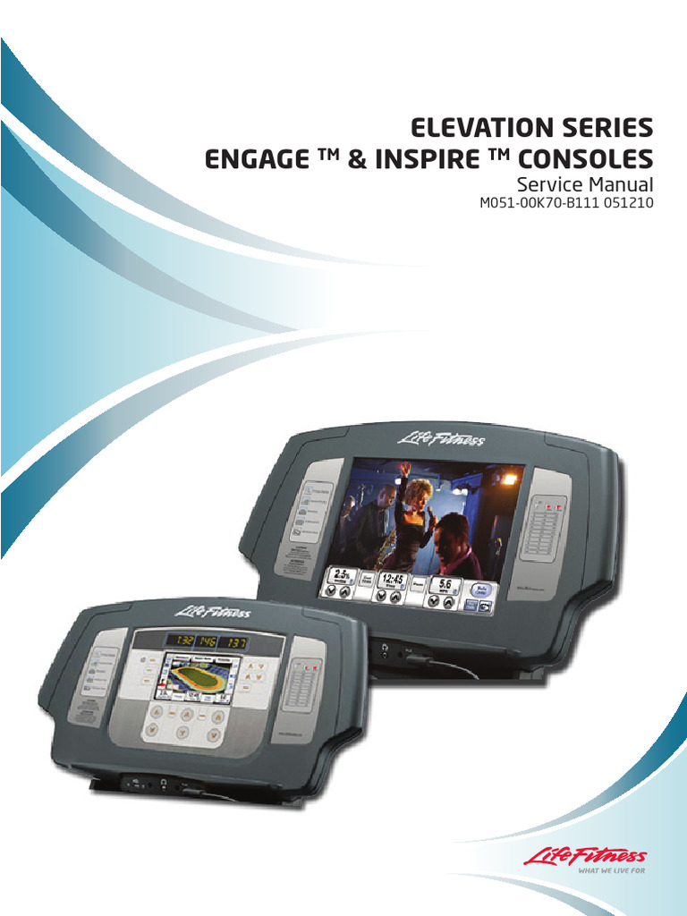 Life Fitness Discover Engage Inspire Console Service Manual | Download ...