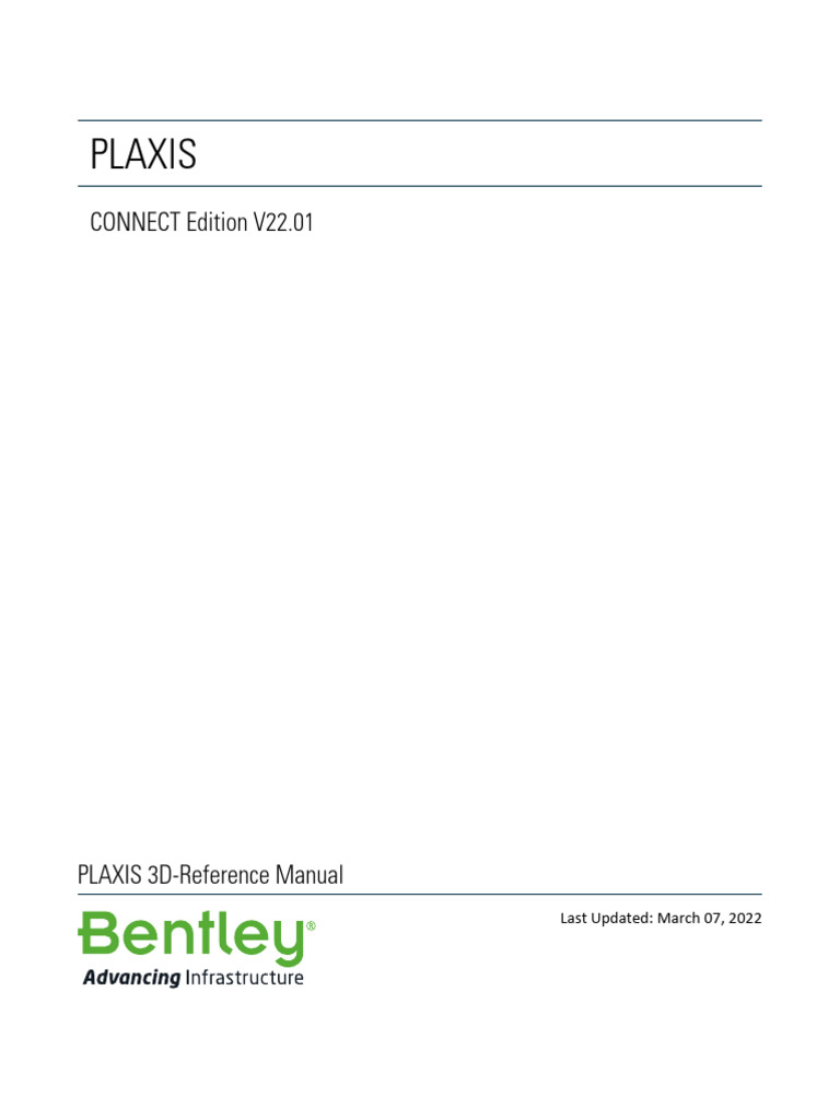 Plaxis 3d Cev22.01 2-Reference | PDF | Menu (Computing) | Command Line ...
