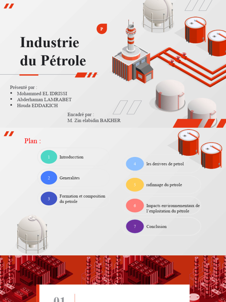 Petrole Presentation | PDF | Distillation | Craquage