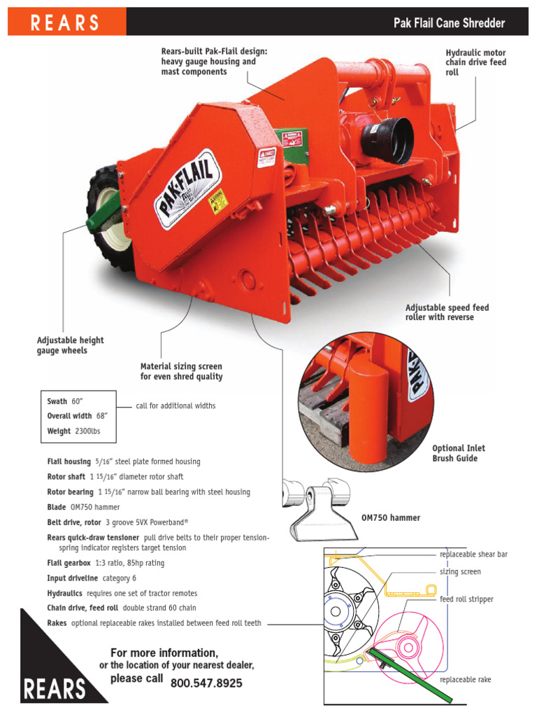 Cane Shredder 2010 | PDF
