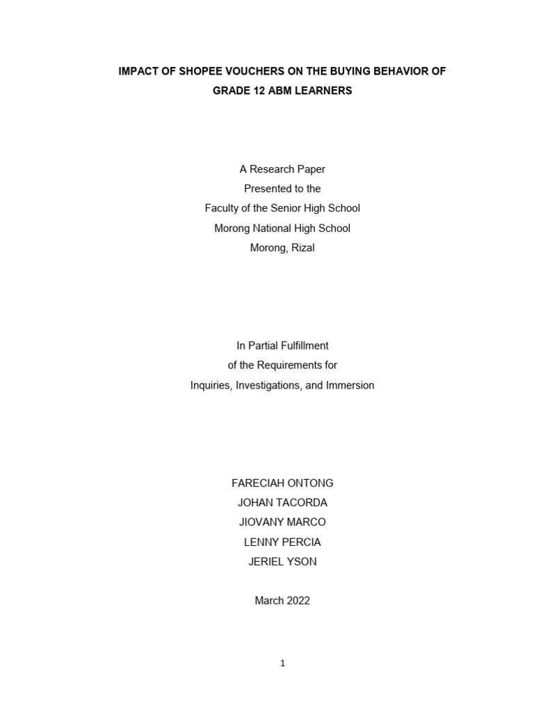 For Final Defemse 3is Research Paper | PDF