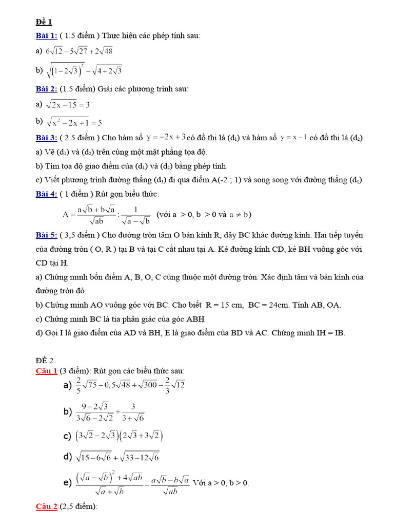 BTVN Ngày 25-7 | PDF