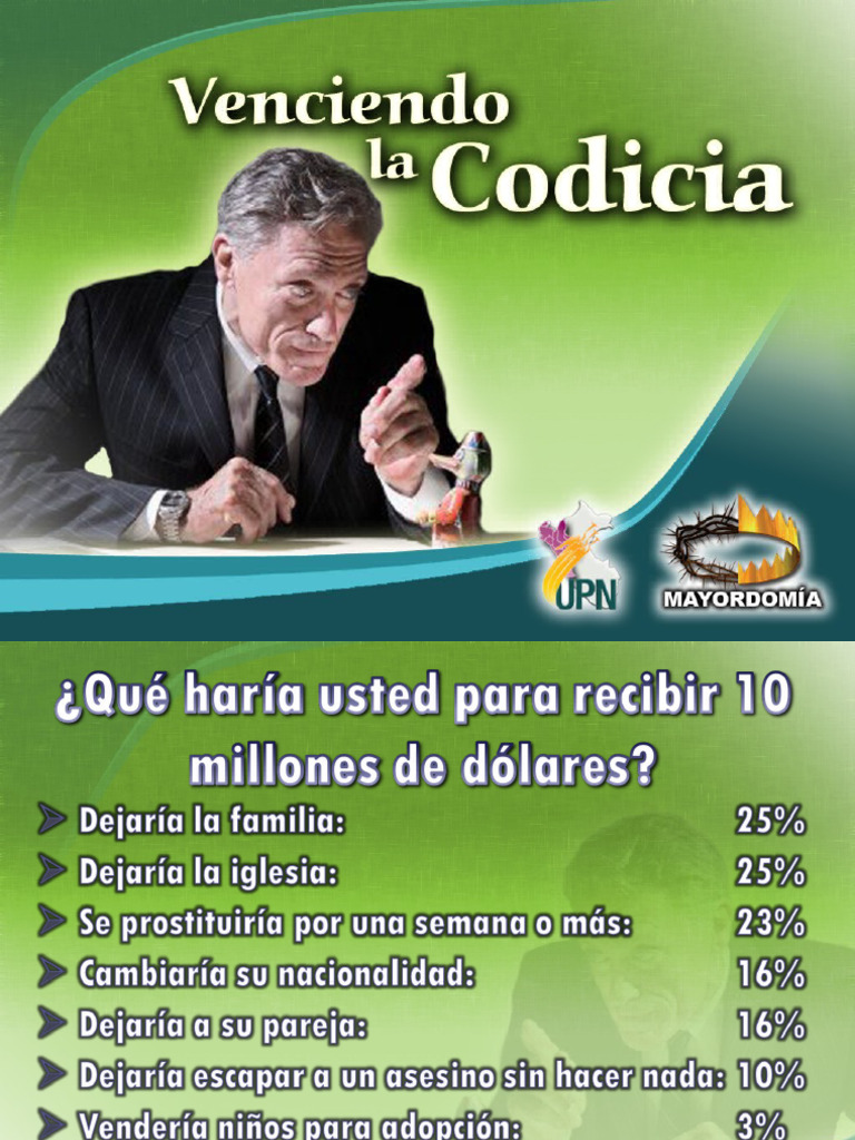 Venciendo La Codicia | PDF