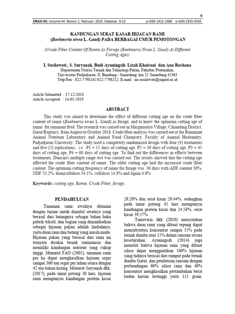 Batasan SK Ternak Ruminan | PDF