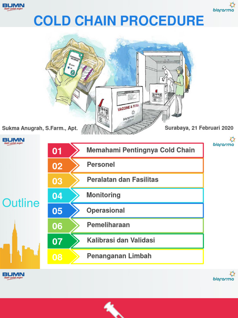 Prosedur Cold Chain Vaksin | PDF