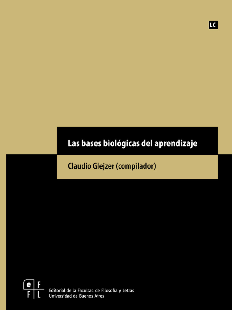 Las Bases Biológicas Del Aprendizaje. Glejzer | PDF | Sinapsis ...