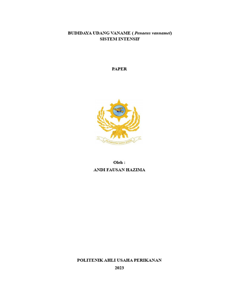 Paper 2023 Andi Fausan Hazima PDF | PDF
