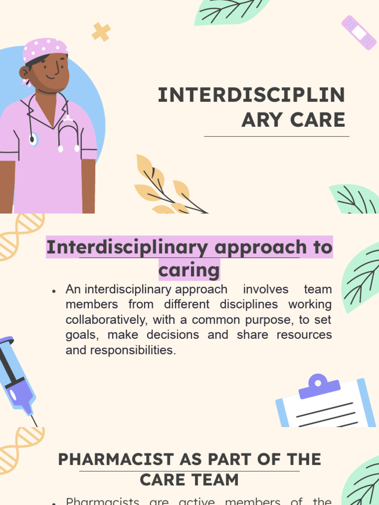GROUP 4 - Interdisciplinary Care | Download Free PDF | Pharmacy ...