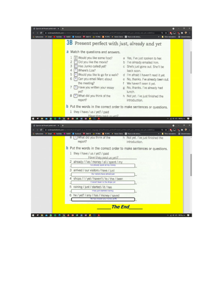 I1 - Activity 2 Grammar | PDF