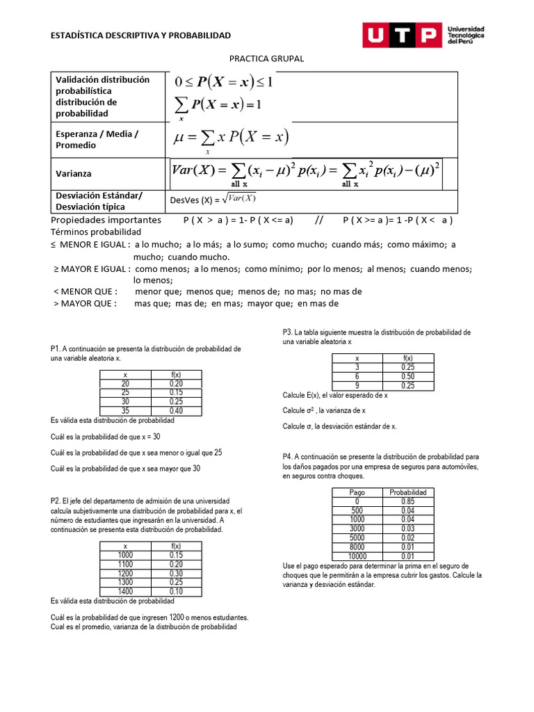 S11.S1 - Ejerciciosbinpois | PDF