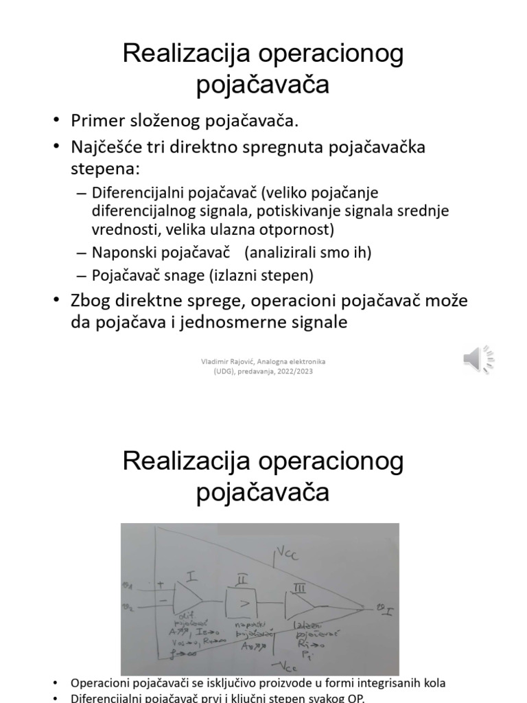 Diferencijalni Pojacavac | PDF